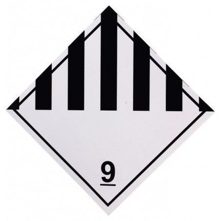 Etiqueta adhesiva adr clase 9 - Solocamión Repuestos