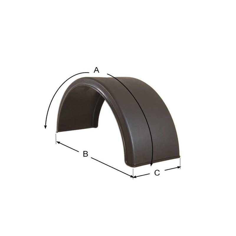 Guardabarros universal plataforma 450X1350X860 - Solocamión Repuestos
