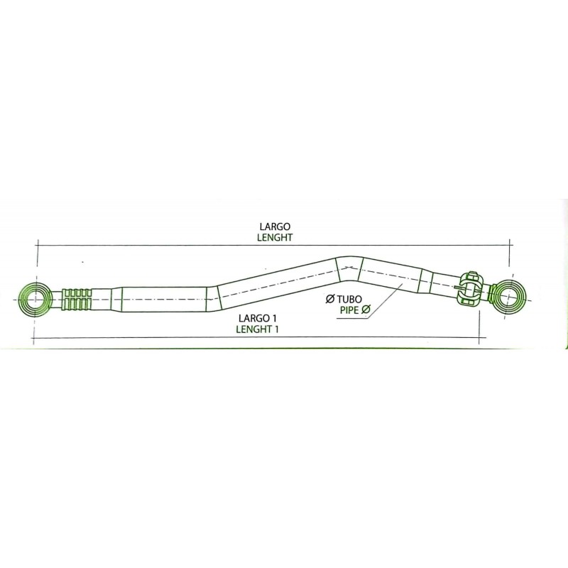 Barra de dirección larga mercedes actros new actros atego - Solocamión ...